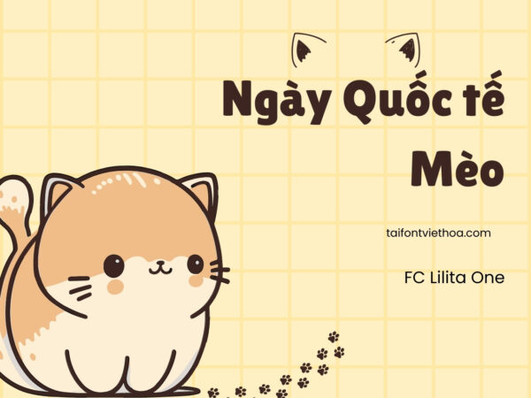 Font việt hóa FC Lilita One tải miễn phí | Tải Font Việt Hóa