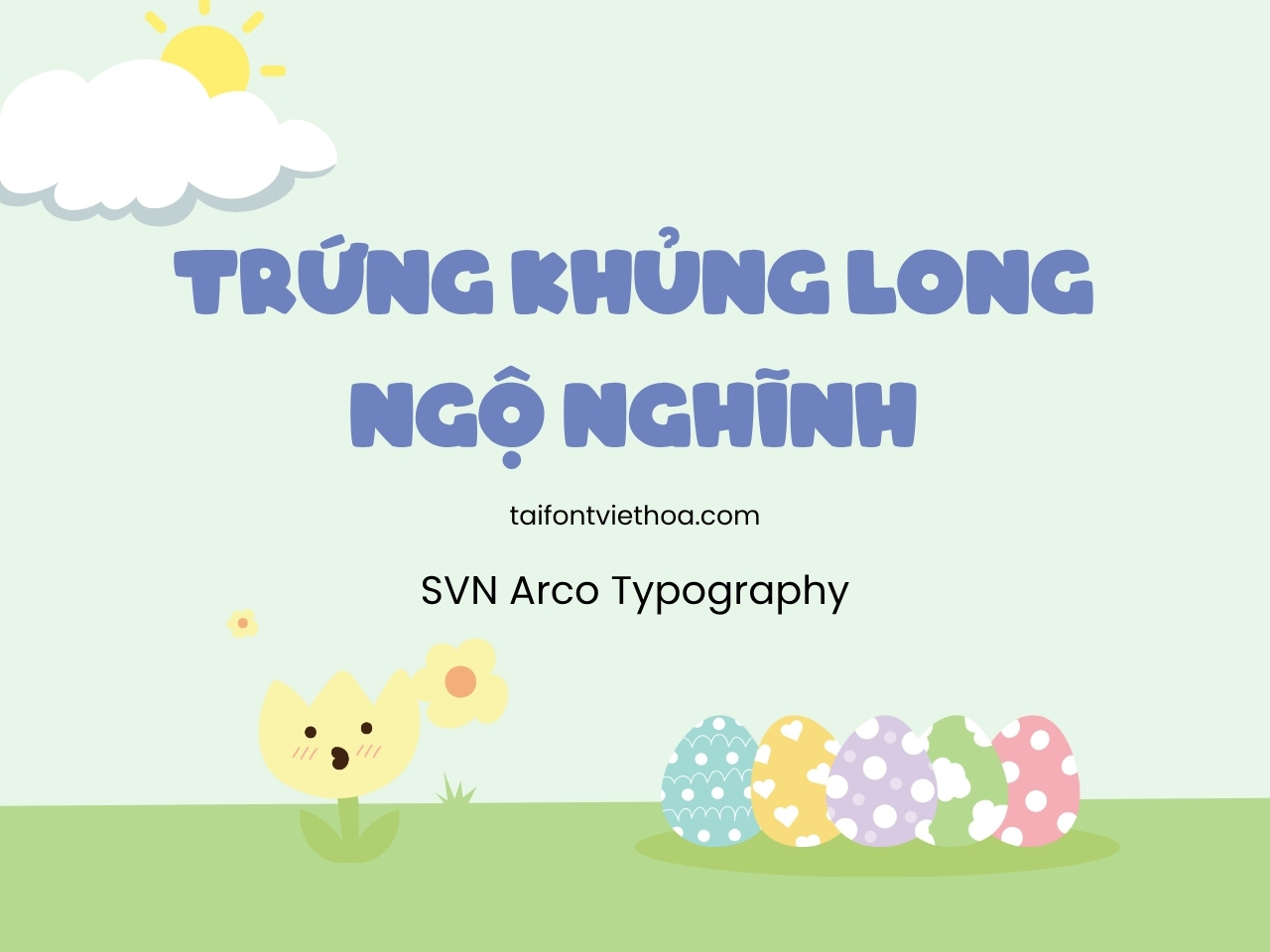 Font việt hóa SVN Arco Typography tải miễn phí | Tải Font Việt Hóa
