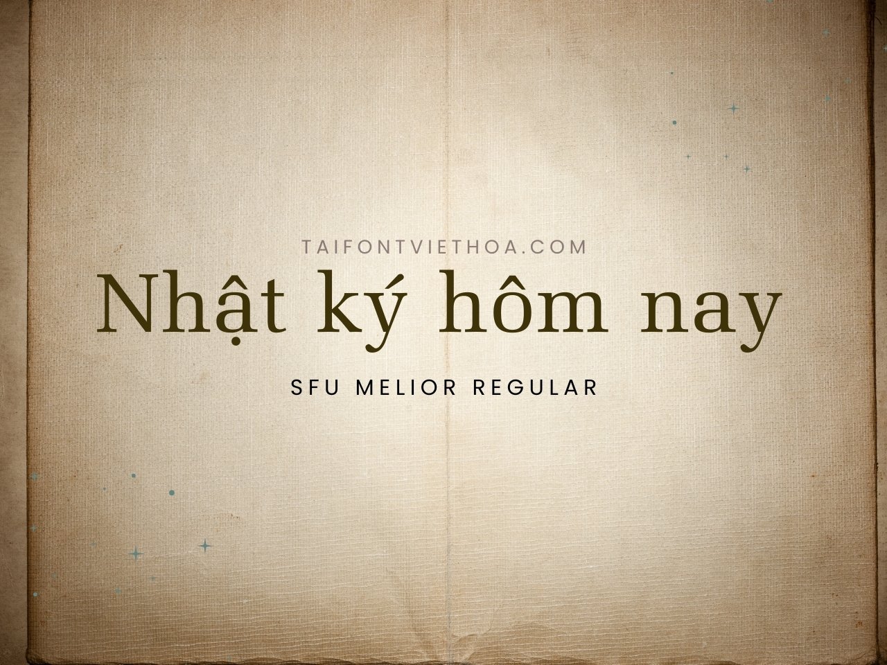 Font việt hóa SFU Melior tải miễn phí | Tải Font Việt Hóa