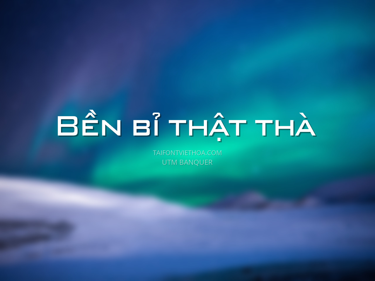 Font việt hóa UTM Banque tải miễn phí | Tải Font Việt Hóa