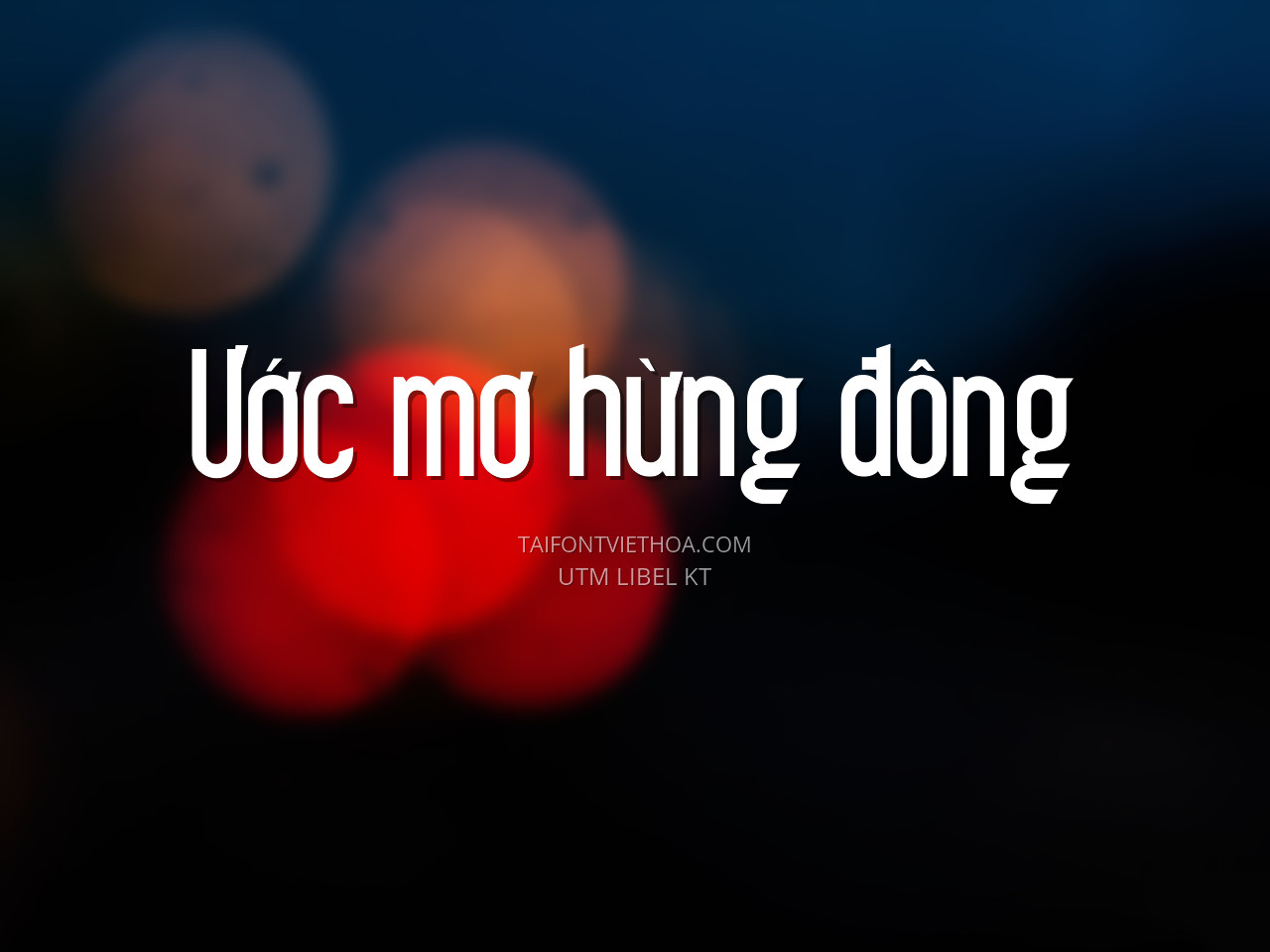 Font việt hóa UTM Libel KT tải miễn phí | Tải Font Việt Hóa