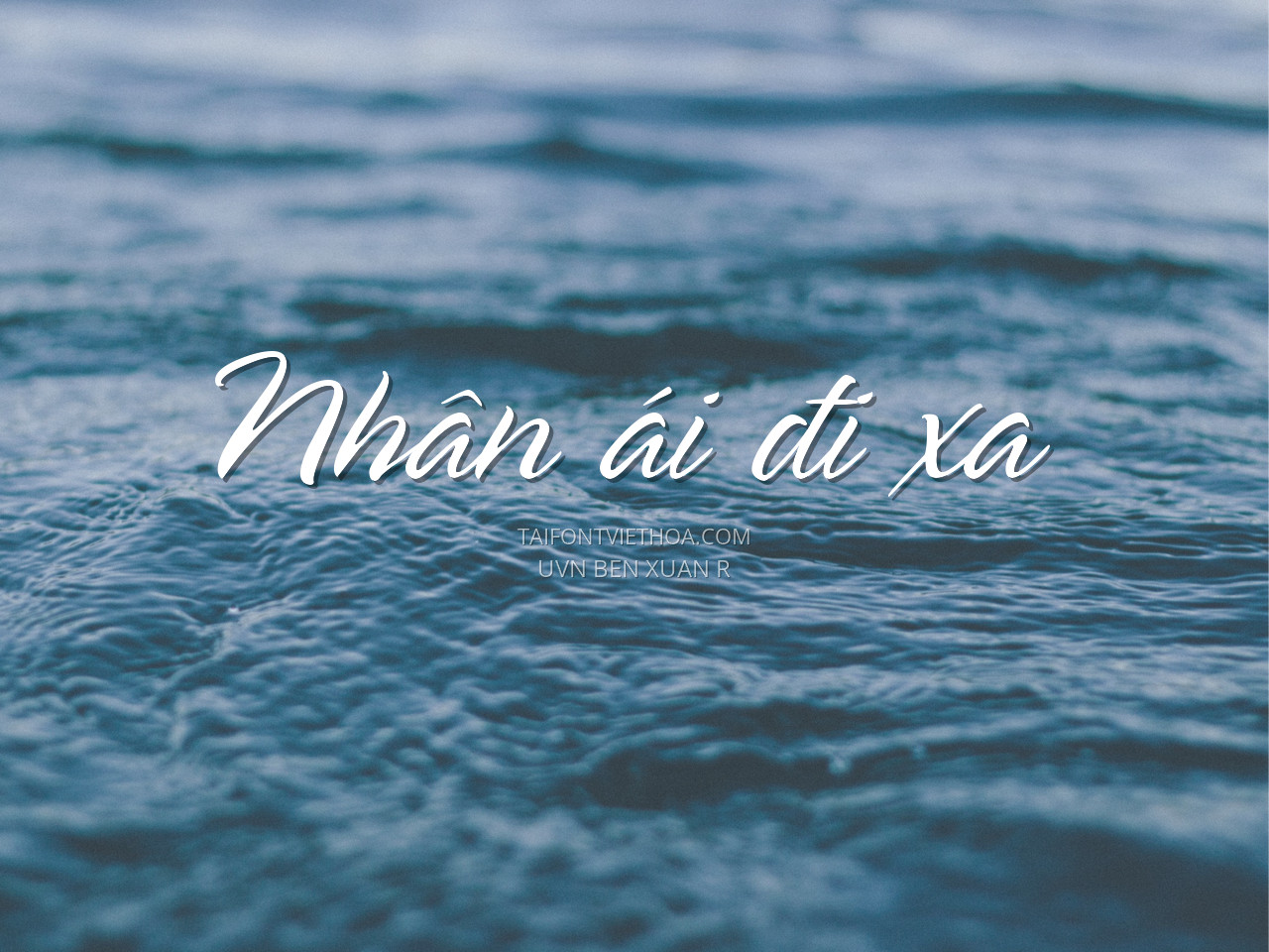 Font việt hóa UVN Ben Xuan tải miễn phí | Tải Font Việt Hóa